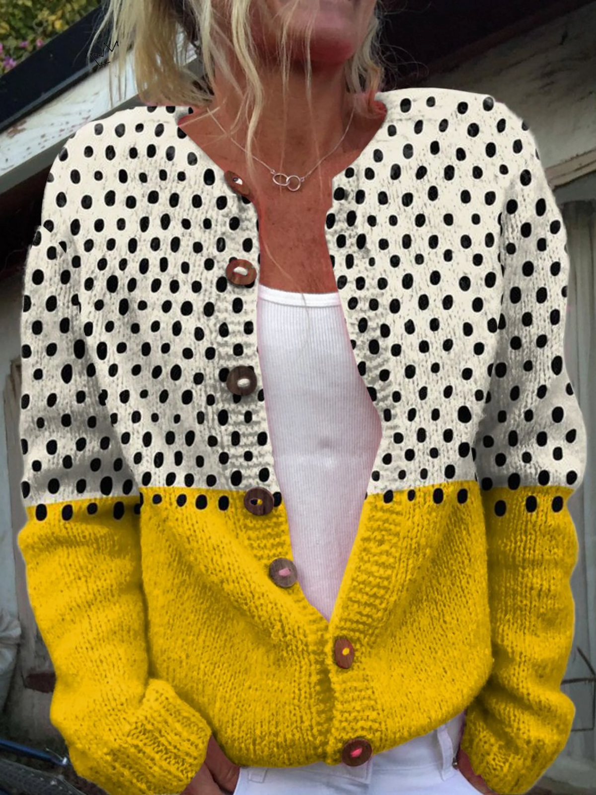 Selvya™ | Women’s Vintage Knit Cardigan Sweater – Mila-Jade Boston